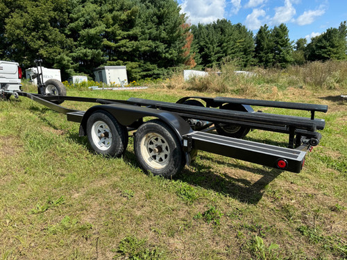 Tandem axle boat trailer 2 3500lb axles | mayhem-trailers