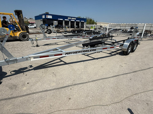 7,000lb Tandem Alumimum Wake / Ski Boat Trailer with Notch | mayhem ...