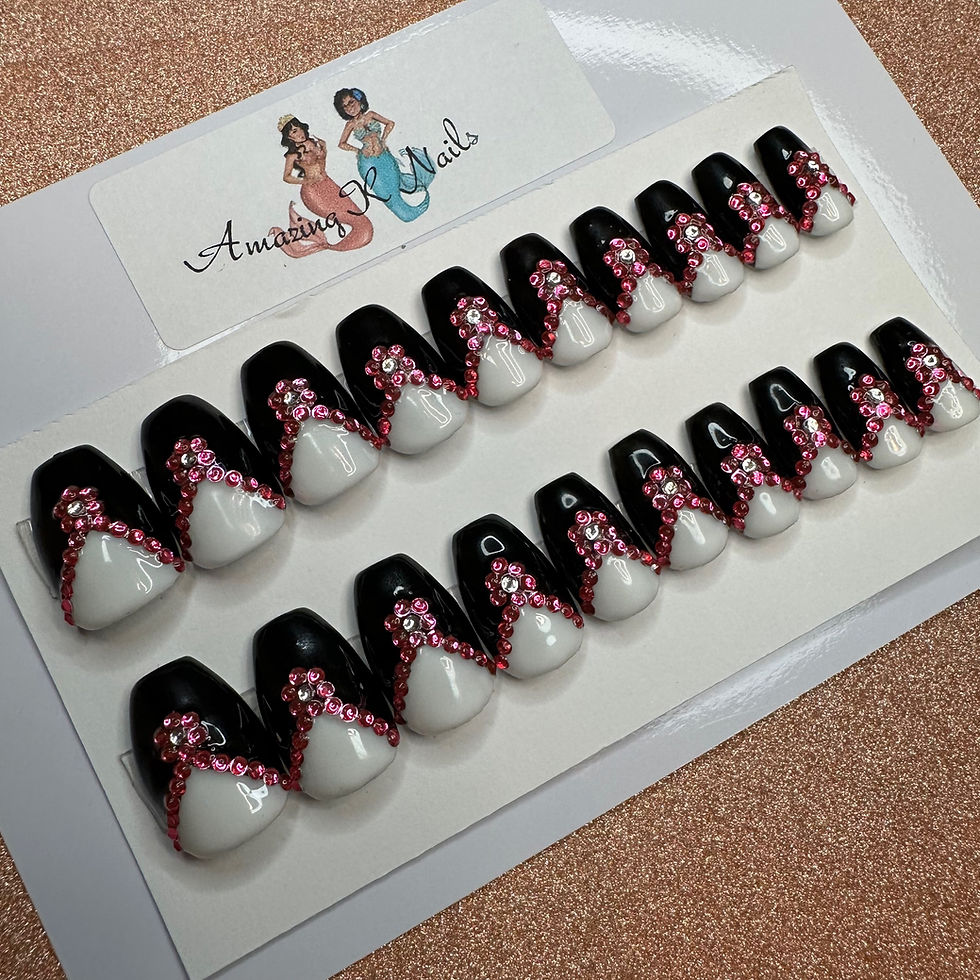 AMAZING K NAILS | Hand-Painted Press-On Nail Artistry