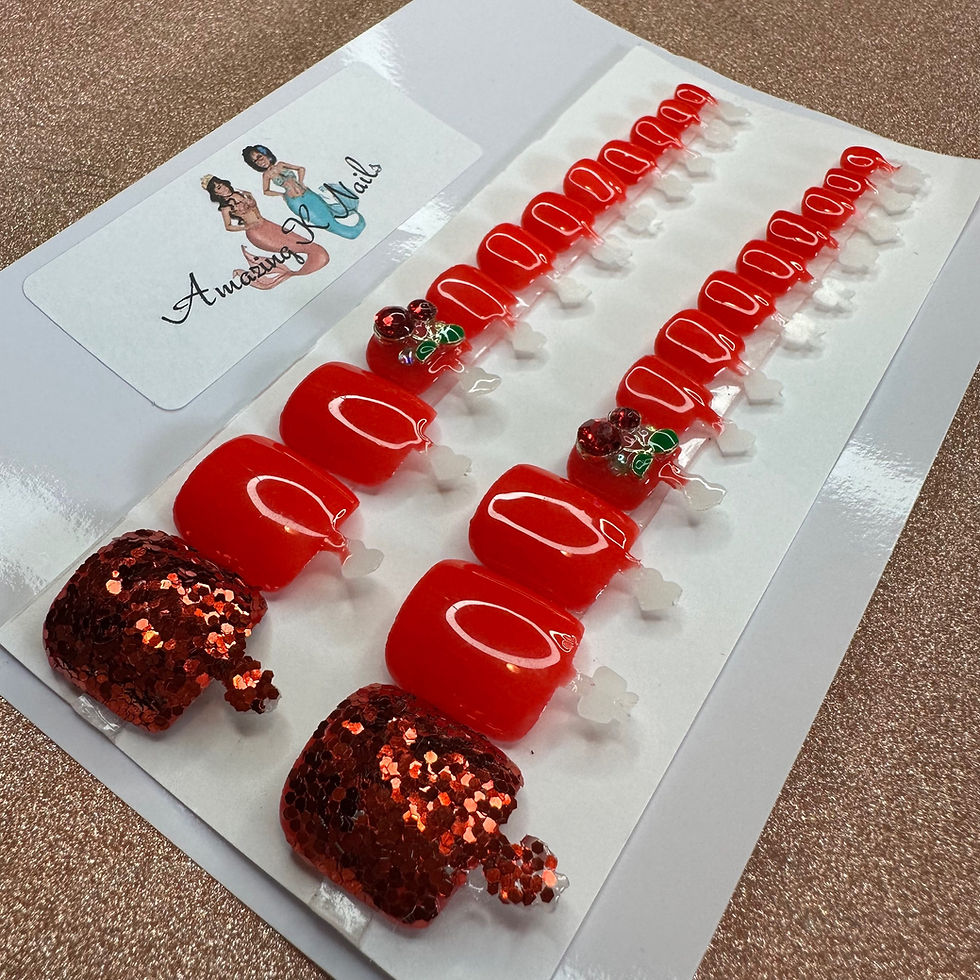 AMAZING K NAILS | Hand-Painted Press-On Nail Artistry