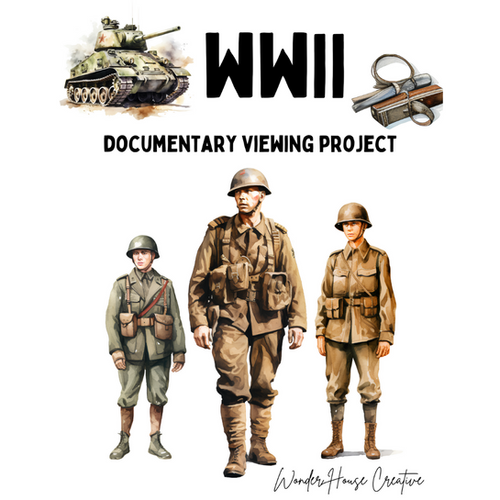 WWII Documentary Viewing Project | WONDERHOUSECREATIVE