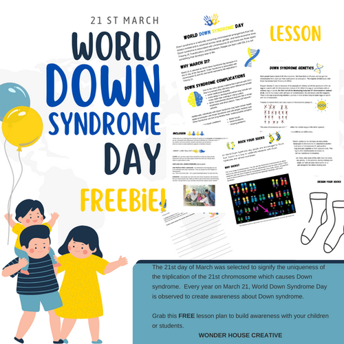 World Down Syndrome Day Pack | WONDERHOUSECREATIVE