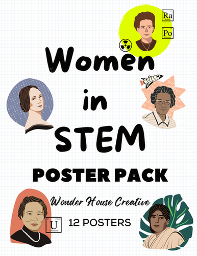 Women in STEM Poster Pack | WONDERHOUSECREATIVE