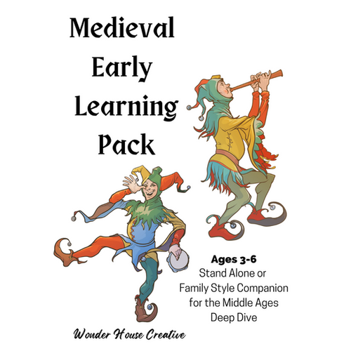 Middle Ages Early Learning Pack | WONDERHOUSECREATIVE