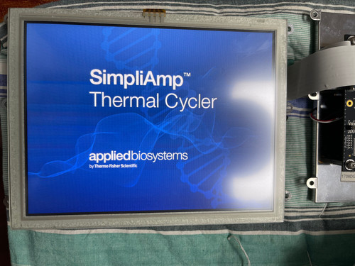 Display screen for Applied Biosystems SimpliAmp PCR | GEMEN LAB