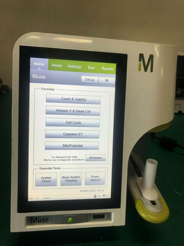 EMD Millipore Sigma Luminex Guava Muse Flow Cytometry Analyzer Working ...