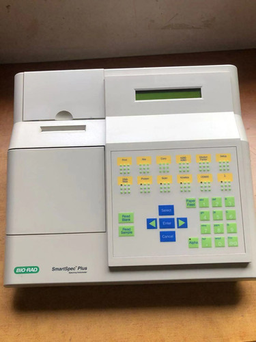 BioRad SmartSpec Plus UV/vis Spectrophotometer 200–800 nm DNA RNA ...
