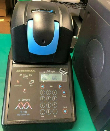 Biorad DNA Engine Thermal Cycler Chromo 4 Real time pcr 96well 0.2ml w ...