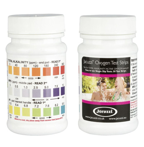 Jacuzzi® Oxygen Test Strips 50 Pack | PowerPools