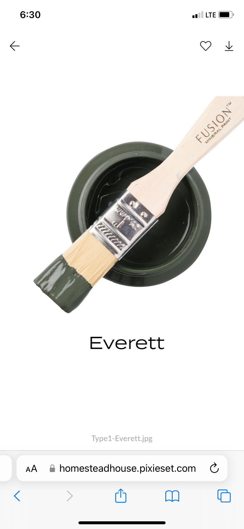 Everett - Fusion Mineral Paint | Prairie Collective