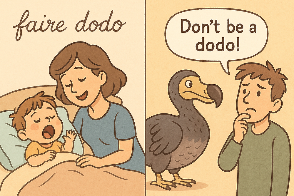 🦤 “Faire dodo” and the Dodo: A Weird Word with a Weirder History