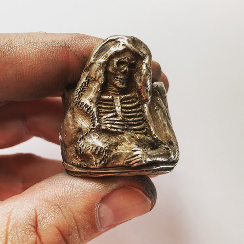 LUGDUN ARTISANS | Shop Men's Designer Handcrafted Sterling Silver Death ...