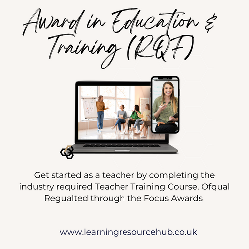 NVQ Level 3 Award in Education & Training (Ofqual) | LearningResourceHub