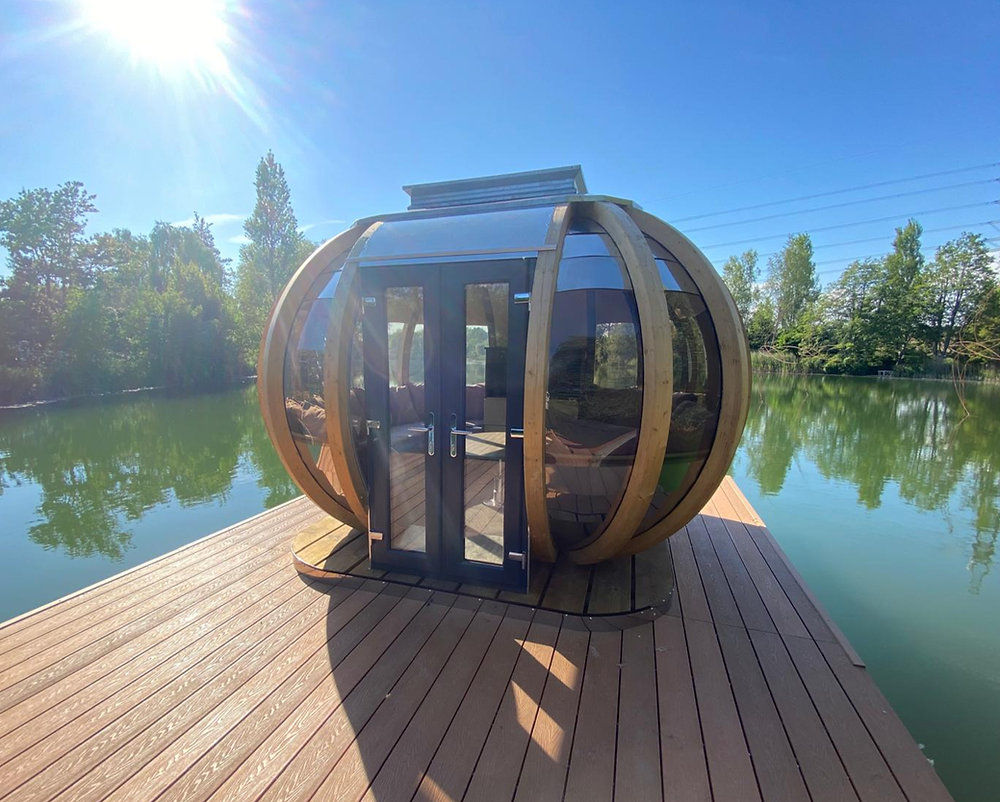 A Grand Arrival: The Grande Deluxe Chic Garden Pod Lands at Sculpture ...
