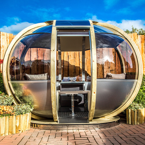 Small Oval House Garden Pod by Ornate Garden | Pods and Pavilions