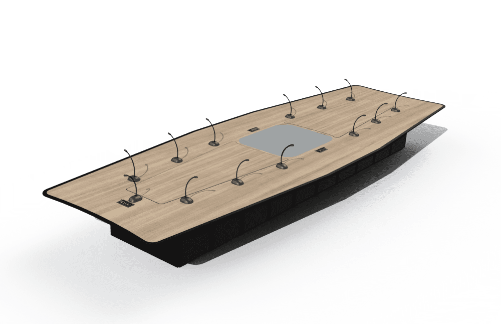 Modern Technology Conference Tables: Data Ports, Power, Height ...
