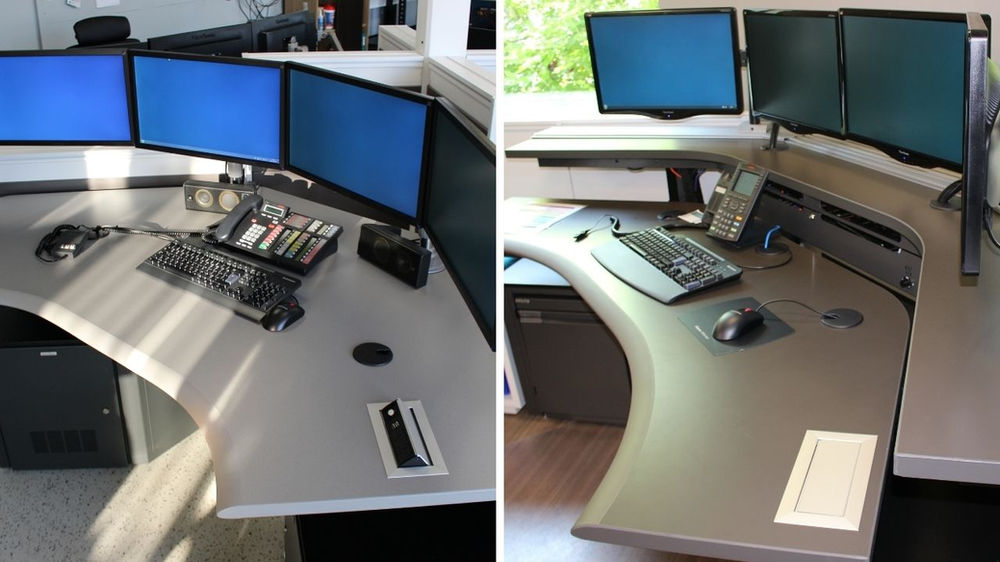 What is the difference between single surface and dual surface consoles?