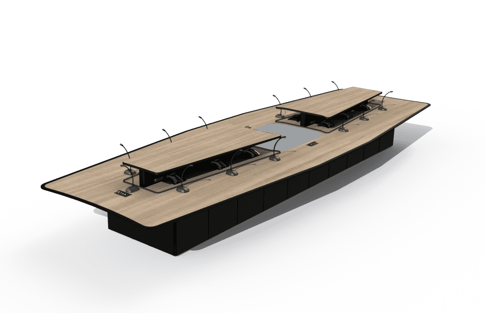 Modern Technology Conference Tables: Data Ports, Power, Height ...