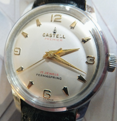 Castell "Premier" 17 Jewel Manual Wind 1960s Watch | StimpsonLondon