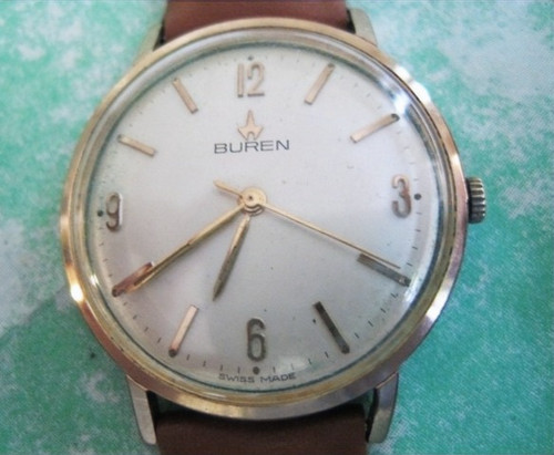 Super Buren "Grand Prix" 17 jewel Gentleman's Watch | StimpsonLondon