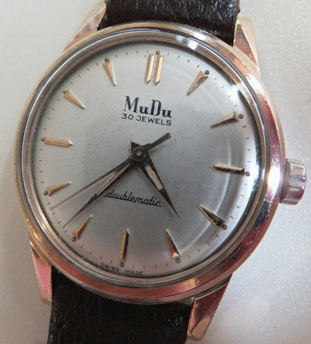 Smuggled! - MuDu "Doublematic" Automatic Gold Plated 30 Jewel Watch ...