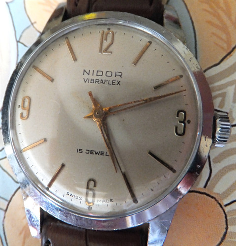 Nidor "Vibroflex" Manual Winding 15 Jewel Watch | StimpsonLondon