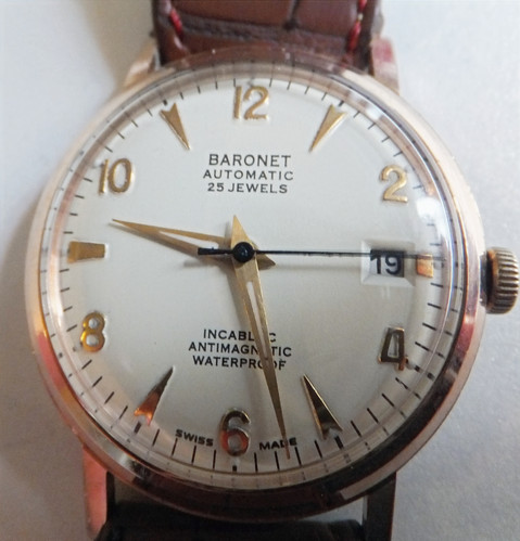 1960's Baronet 25 Jewel Gentleman's Automatic Watch | StimpsonLondon