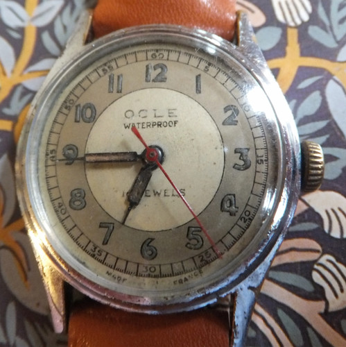 1950s Ocle Bullseye Dial 31mm Manual Winding Watch | StimpsonLondon