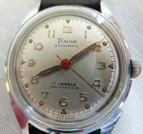 Timor 32mm Automatic Watch - Felsa 690 Movement | StimpsonLondon