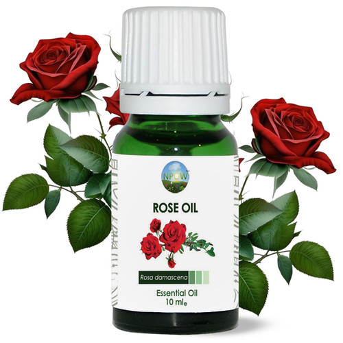Rose Essential Oils, 100% Pure Rose Oil, Rosa Damascena - NPOW