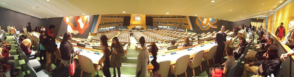 Students visit United Nations