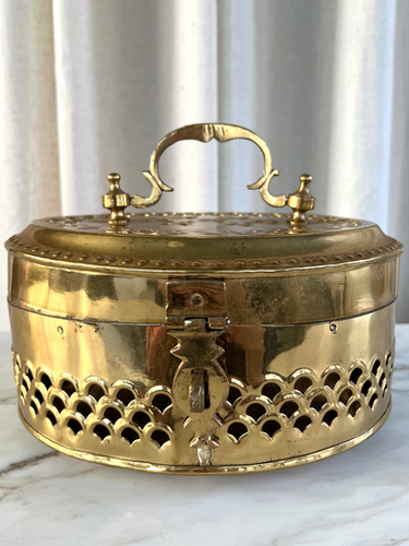 Brass Hopper Box | Sunrise Vintage Shop