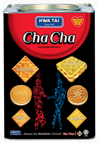 HwaTai ChaCha Assorted Biscuits Tin 600g | Website