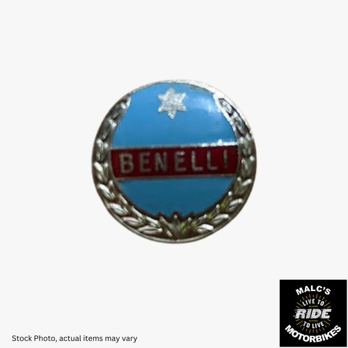 Benelli pin badge | MalcsmotorbikesparesInStock