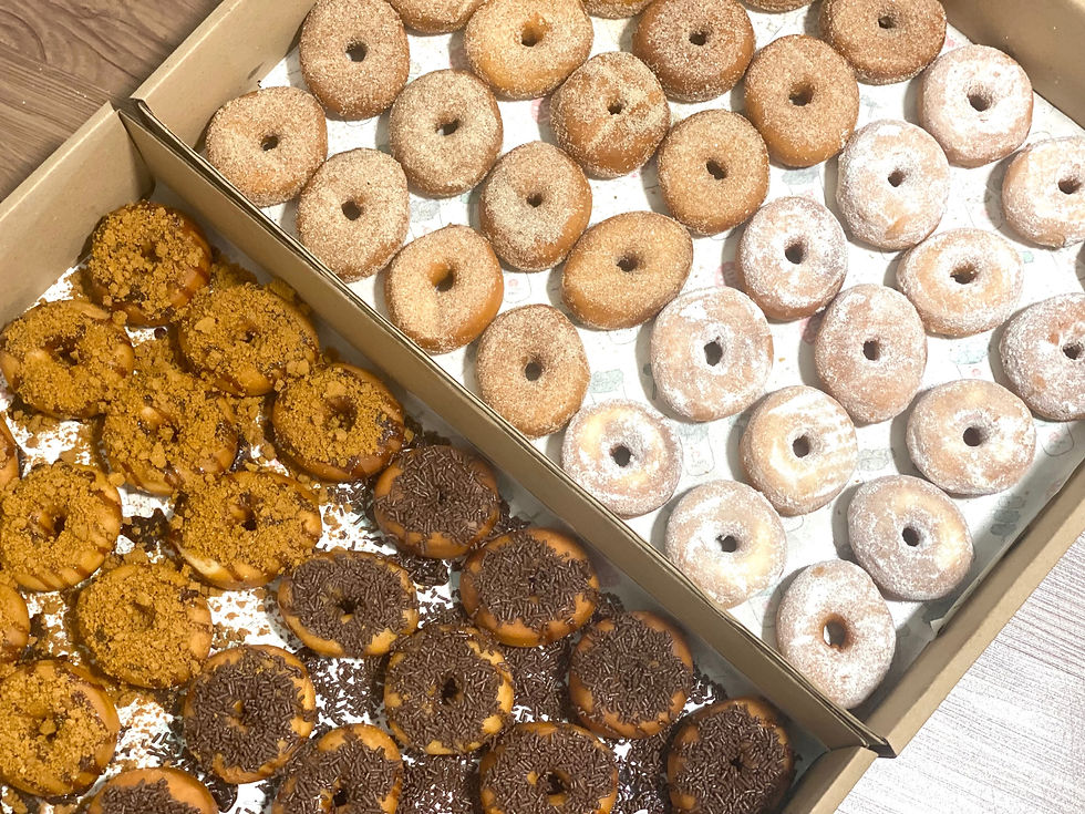 [Bundle] 35x Pieces of Inhouse Assorted Mini Donuts Bundle | Loco Loco