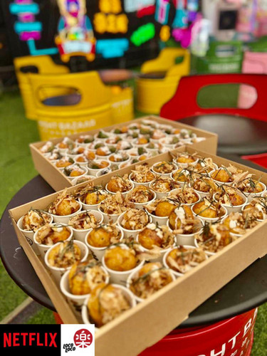 Prepacked Netflix Bundle Assorted Churros | Takoyaki (35 Portions each ...