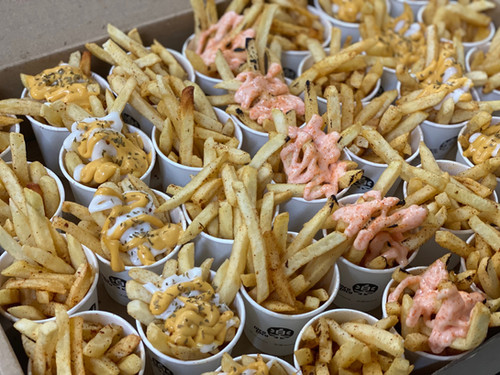 [Bundle] 35x Cups of Assorted Fries Bundle | Loco Loco