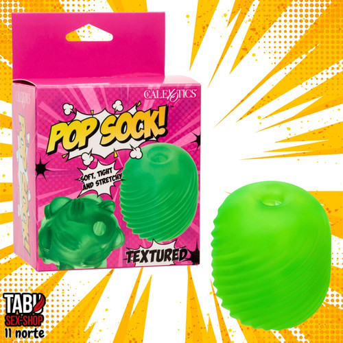 Pop Sock! Textured Green | Tabú Sex Shop Puebla