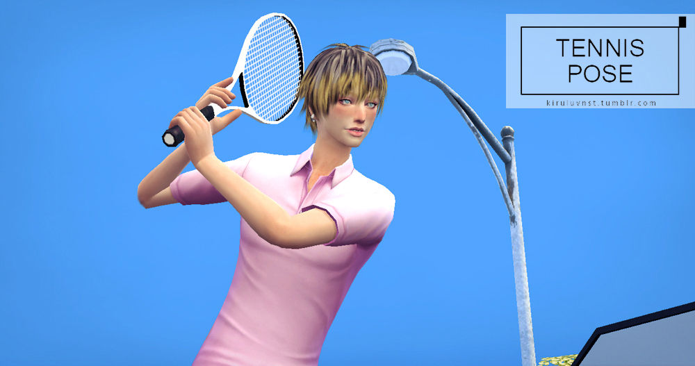 Tennis Poses