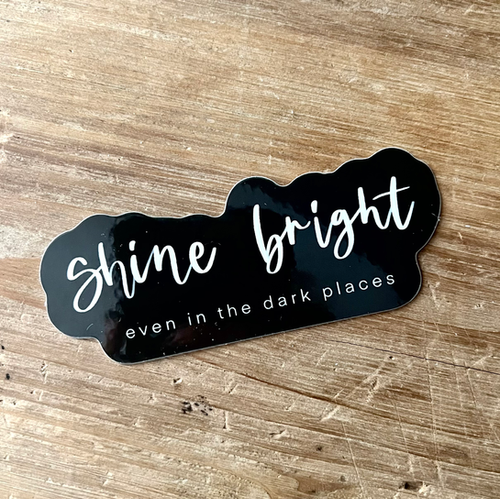 Shine Bright Sticker | Lovely Little Light
