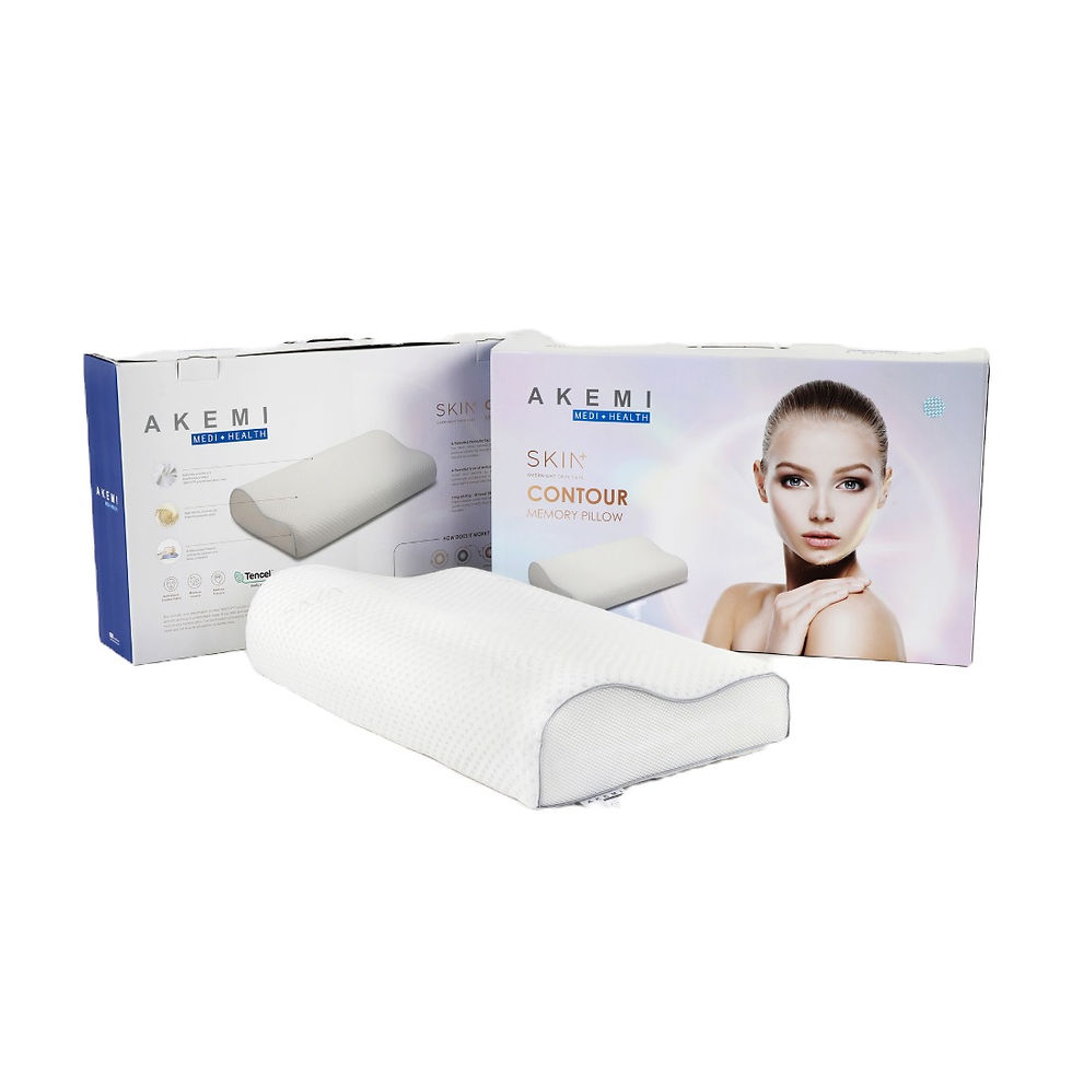 AKEMI Medi+Health SKIN+ Contour Memory Pillow | ED SHOP IPOH