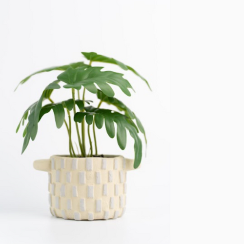 HOOGA Faux Botanical 05BPOTE02 Philodendron in Pot | ED SHOP IPOH