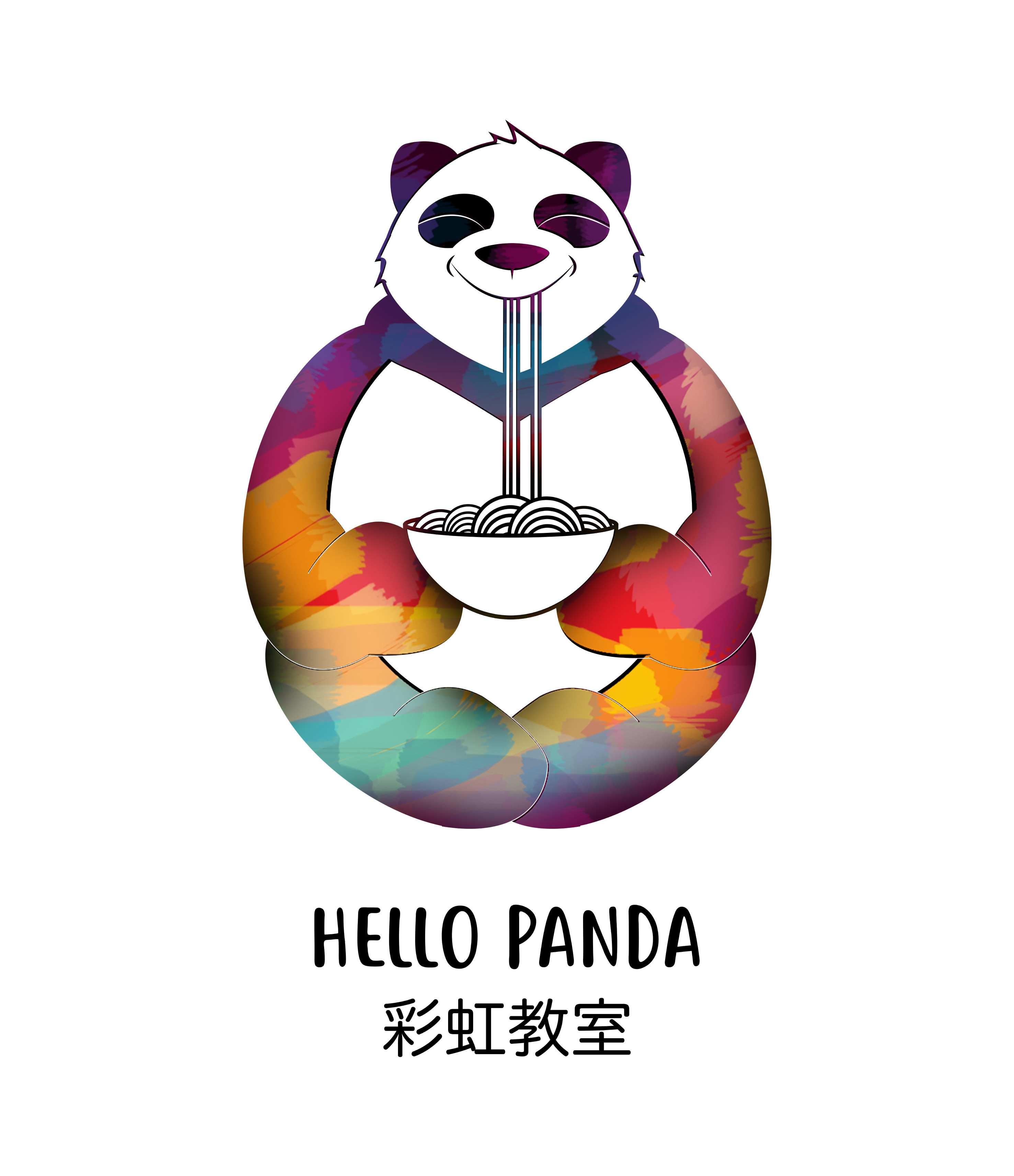 Hello Panda Logo