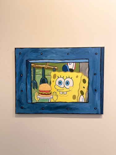 Spongebob, Original Painting | Mysite