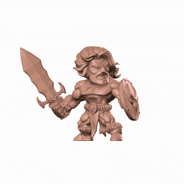 Chibiatures by Dennis Xawery Moore | 3D KINGDOMS