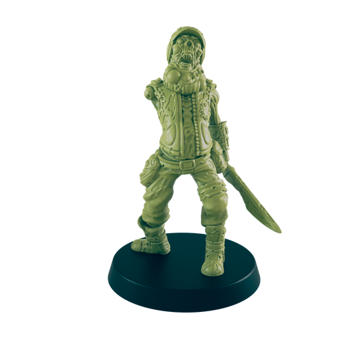 EC3D Beyond the Badland Mutant Zombie Ghoul NO3 28mm | 3D KINGDOMS