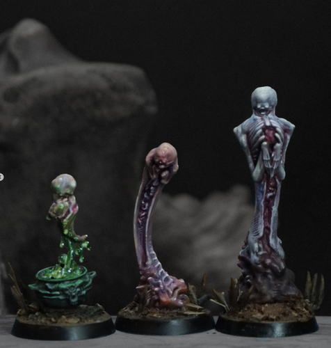 BlightBones Foul Cauldron Spawn X5 32mm | 3D KINGDOMS