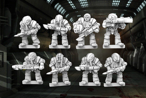 BMT Rogue Trader Classic Leten PA Troopers X8 | 3D KINGDOMS