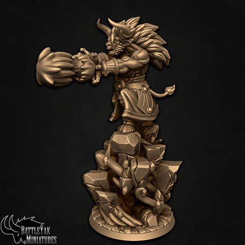 Battle Yak Runemaster of the Essence Fist | 3D KINGDOMS