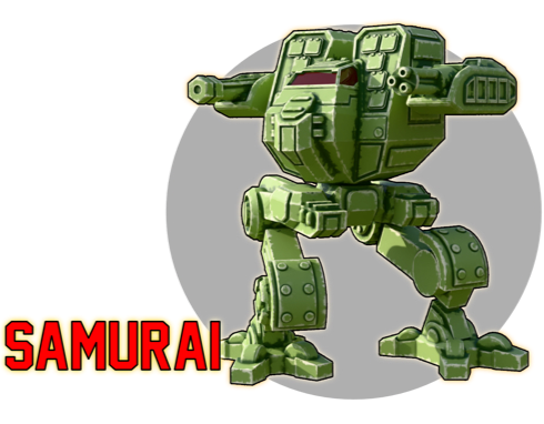 Terrain4print 6mm Samurai 70 tonne Mech Walkers x5 | 3D KINGDOMS